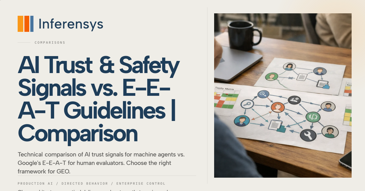 AI Trust & Safety Signals vs. E-E-A-T Guidelines | Comparison ...