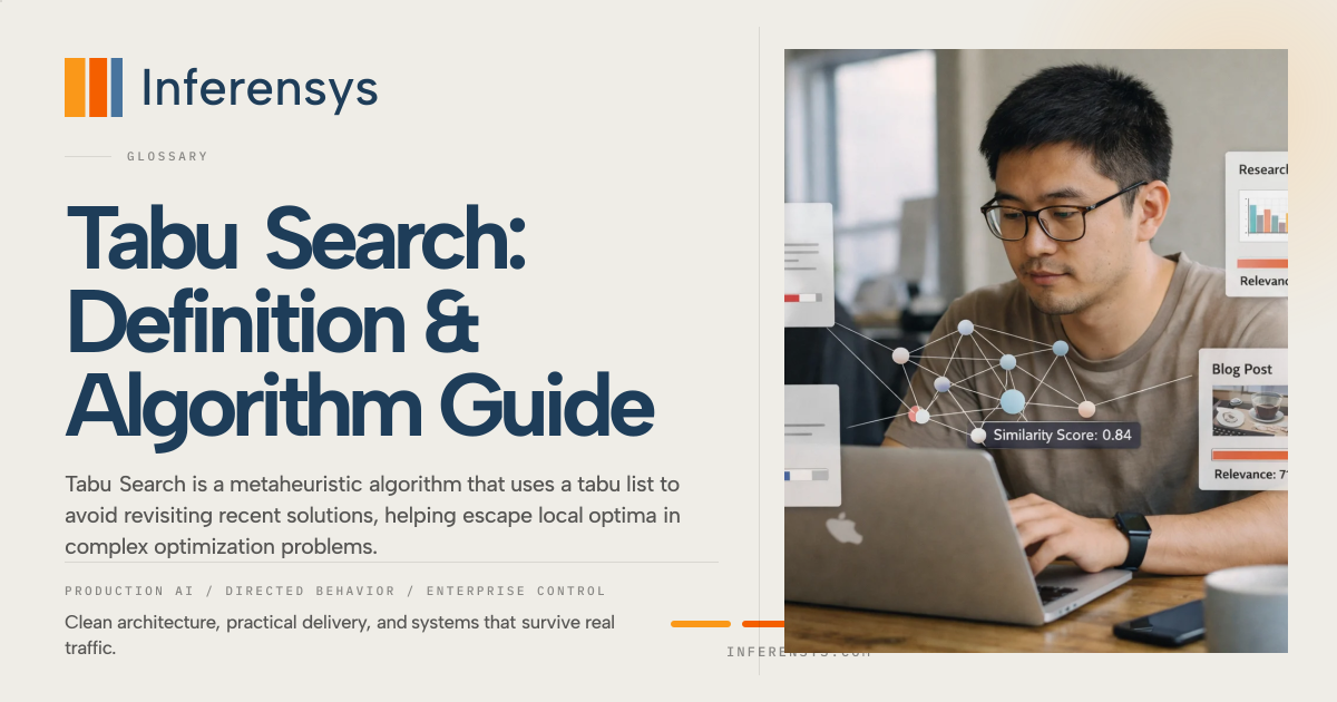 Tabu Search: Definition & Algorithm Guide | Inference Systems