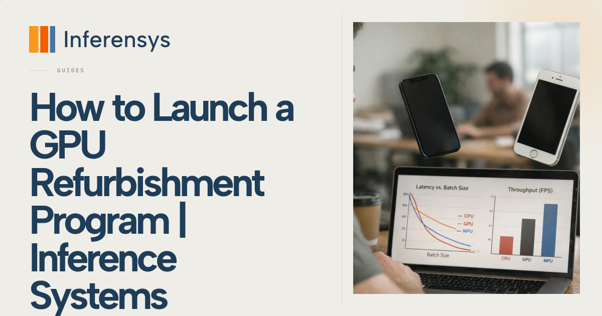 How to Launch a GPU Refurbishment Program | Inference Systems