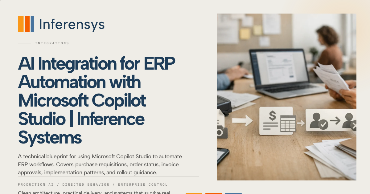 AI Integration for ERP Automation with Microsoft Copilot Studio ...
