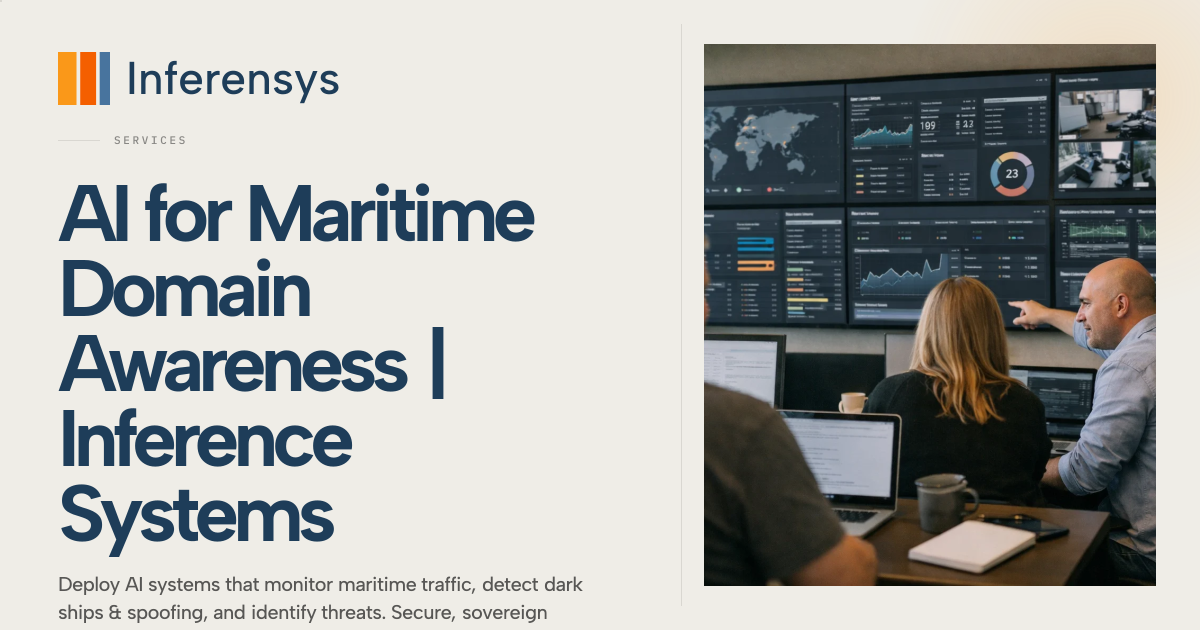 AI for Maritime Domain Awareness | Inference Systems
