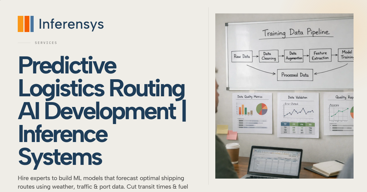 Predictive Logistics Routing AI Development | Inference Systems